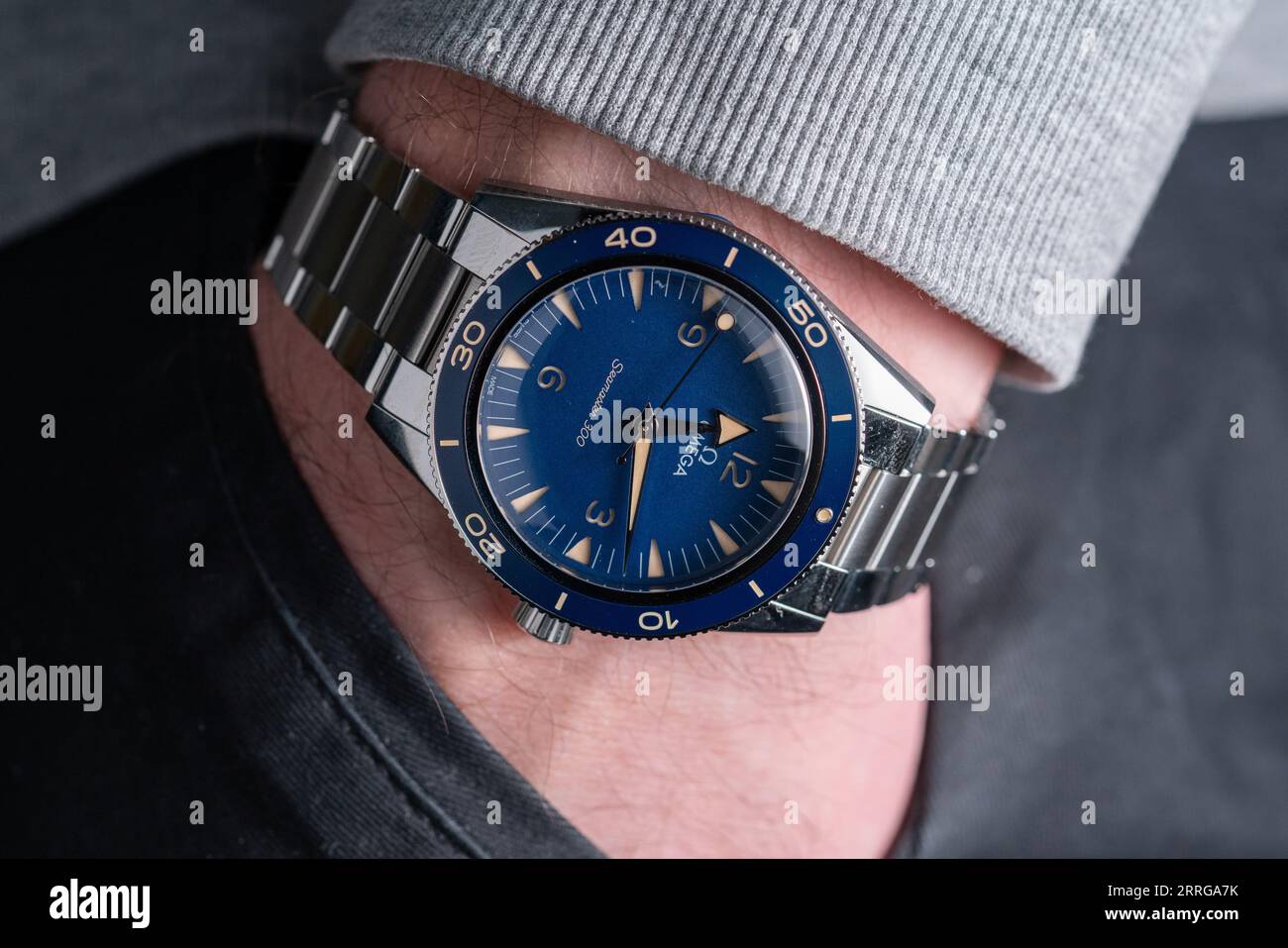 Omega Seamaster 300 models Stock Photo - Alamy