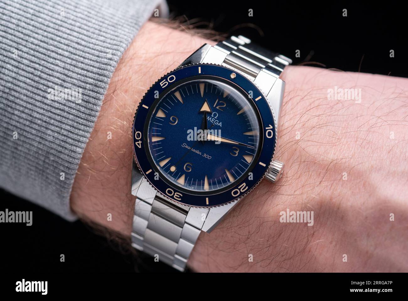 Omega Seamaster 300 models Stock Photo - Alamy