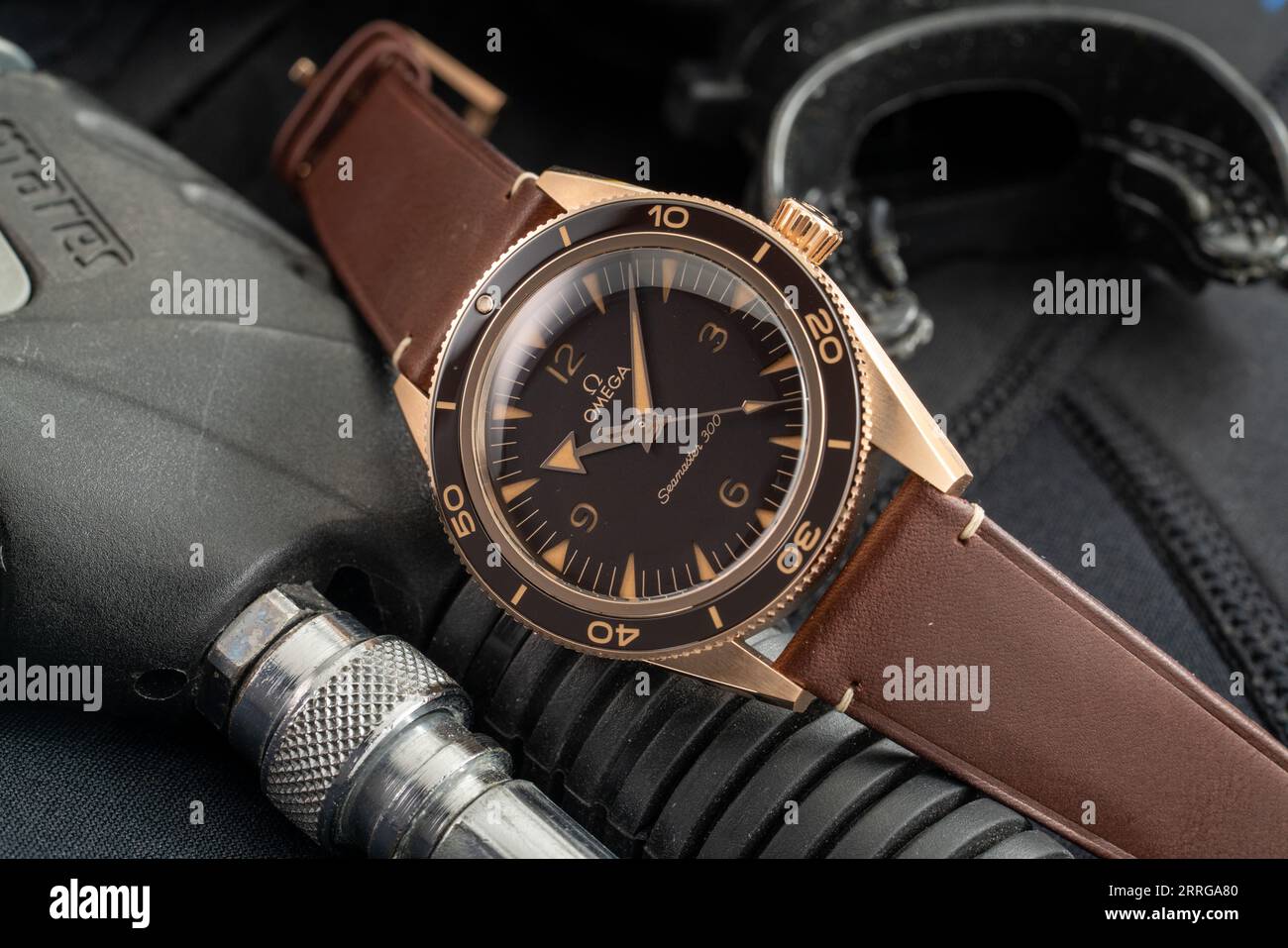 Omega Seamaster 300 models Stock Photo - Alamy