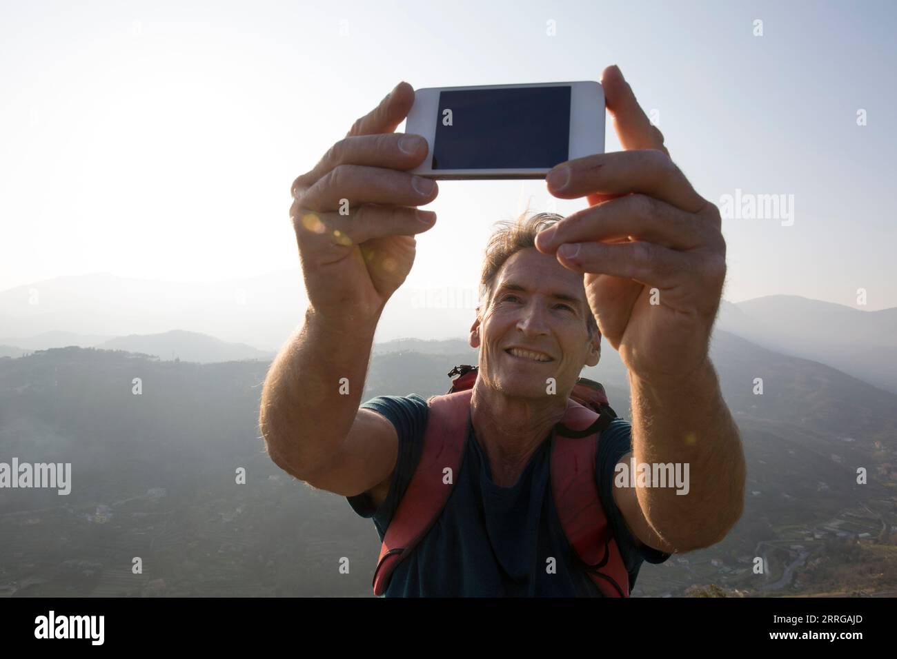 Italian man taking selfie hi-res stock photography and images - Alamy