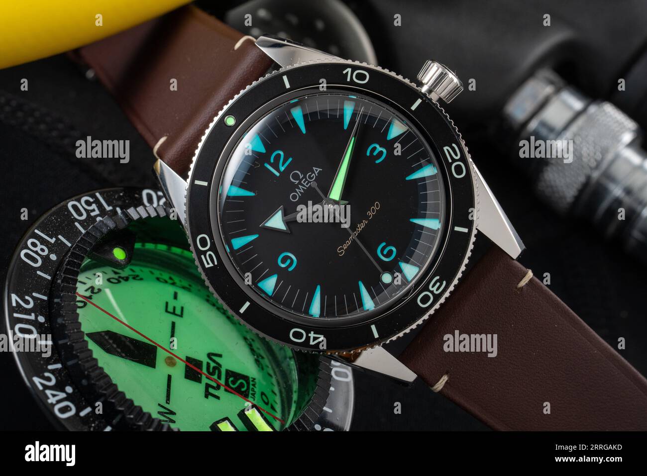 Omega Seamaster 300 models Stock Photo - Alamy