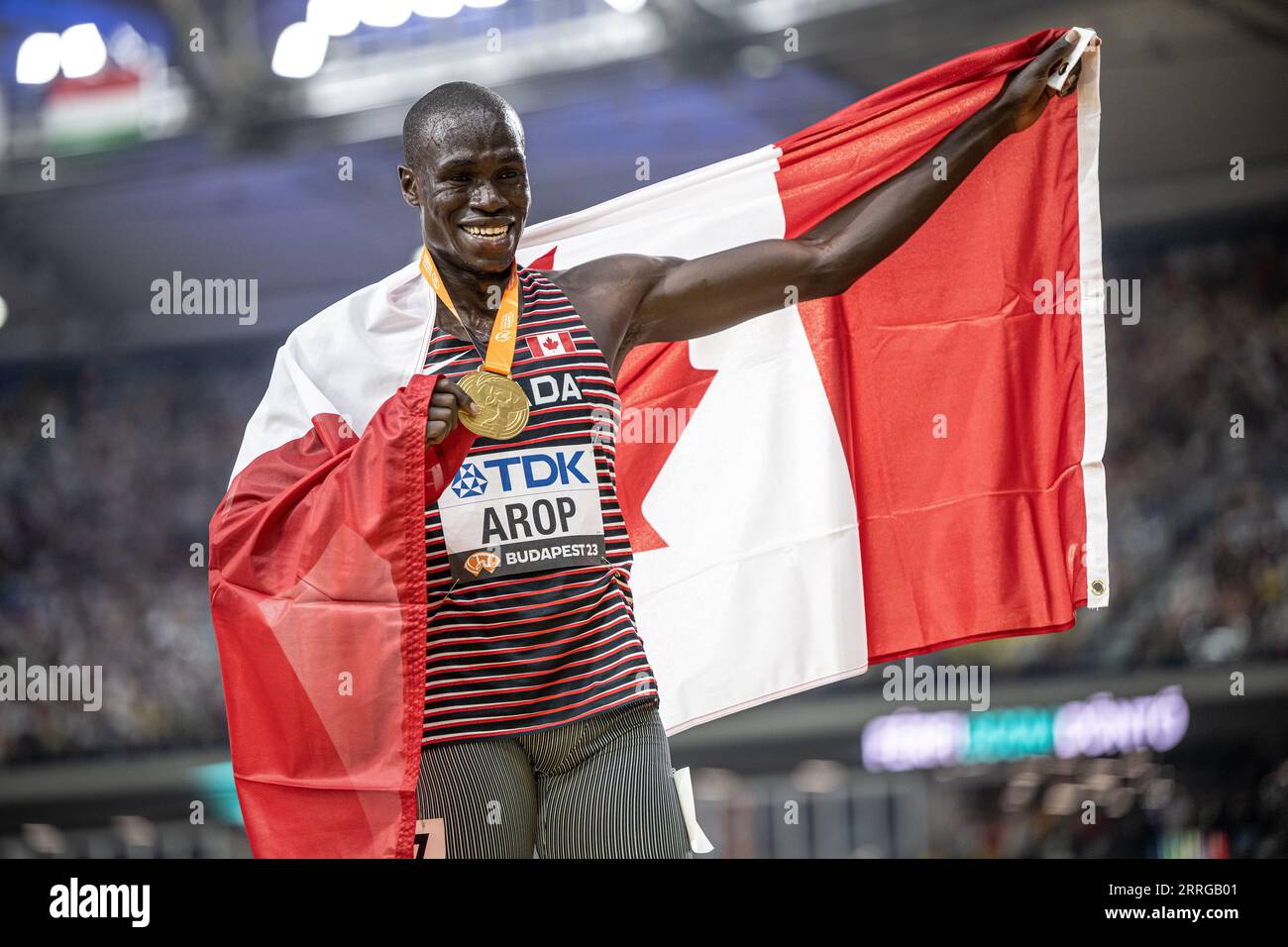 Gold medal winning athlete 2023 hi-res stock photography and images - Alamy