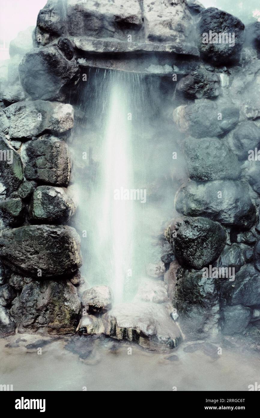 Waterfall on the island of Kyushu in Japan Stock Photo - Alamy