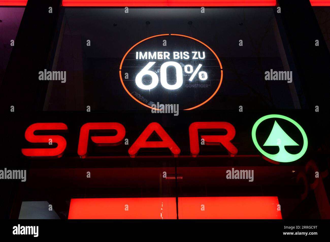 Spar lettering hi-res stock photography and images - Alamy