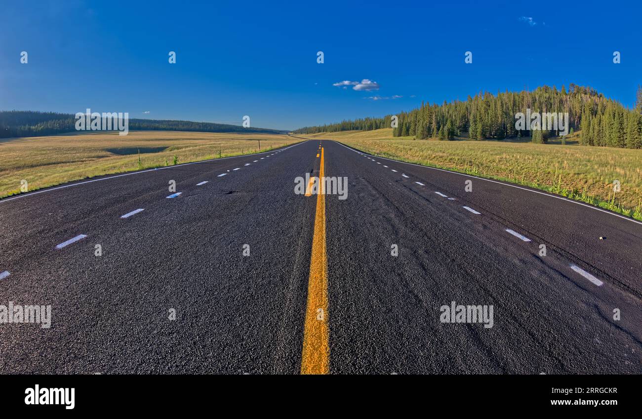 Arizona State Route 67 leading to Jacobs Lake Stock Photo - Alamy