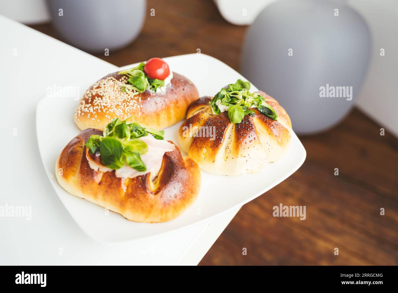 Sicilian rotisserie calzone with seeds. Traditional street food in Palermo, Sicily, Italy at a ...