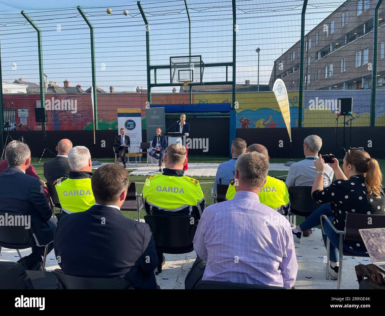 Minister for Justice Helen McEntee launches a three-year community ...
