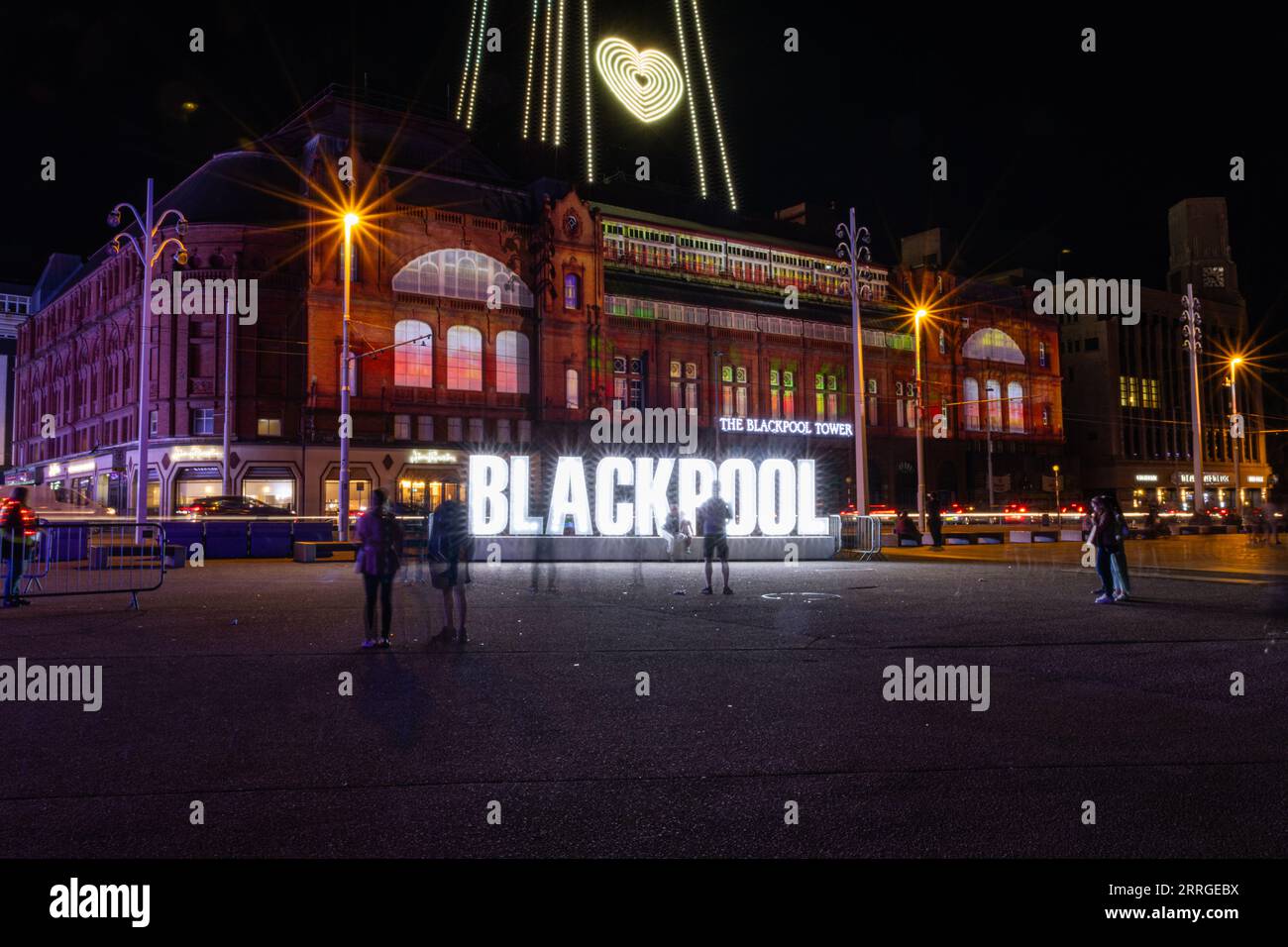 Blackpool illuminations tableau hi-res stock photography and images - Alamy