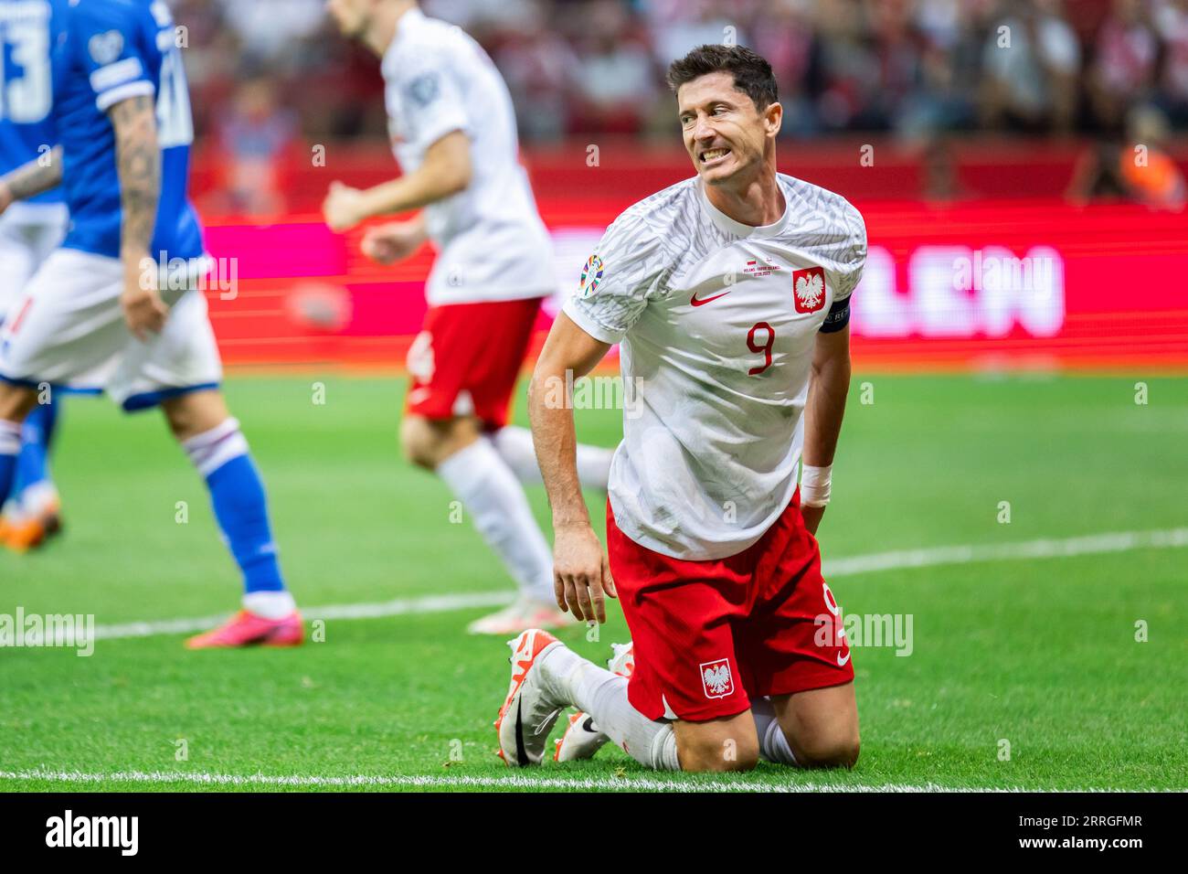 Warsaw, Poland. 07th Sep, 2023. Robert Lewandowski of Poland seen in ...