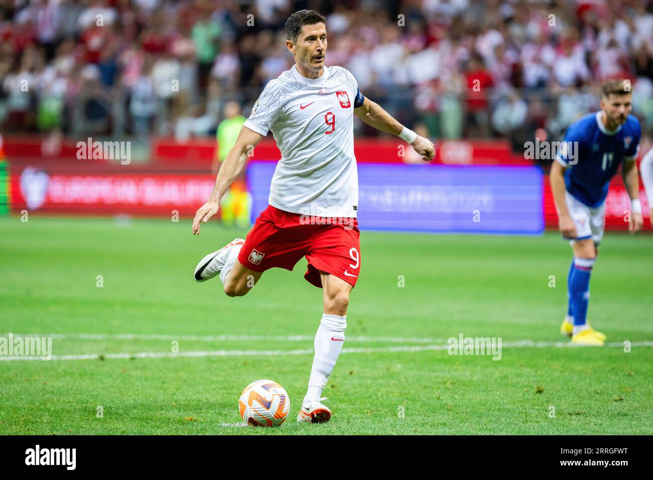 Warsaw, Poland. 07th Sep, 2023. Robert Lewandowski of Poland seen in ...