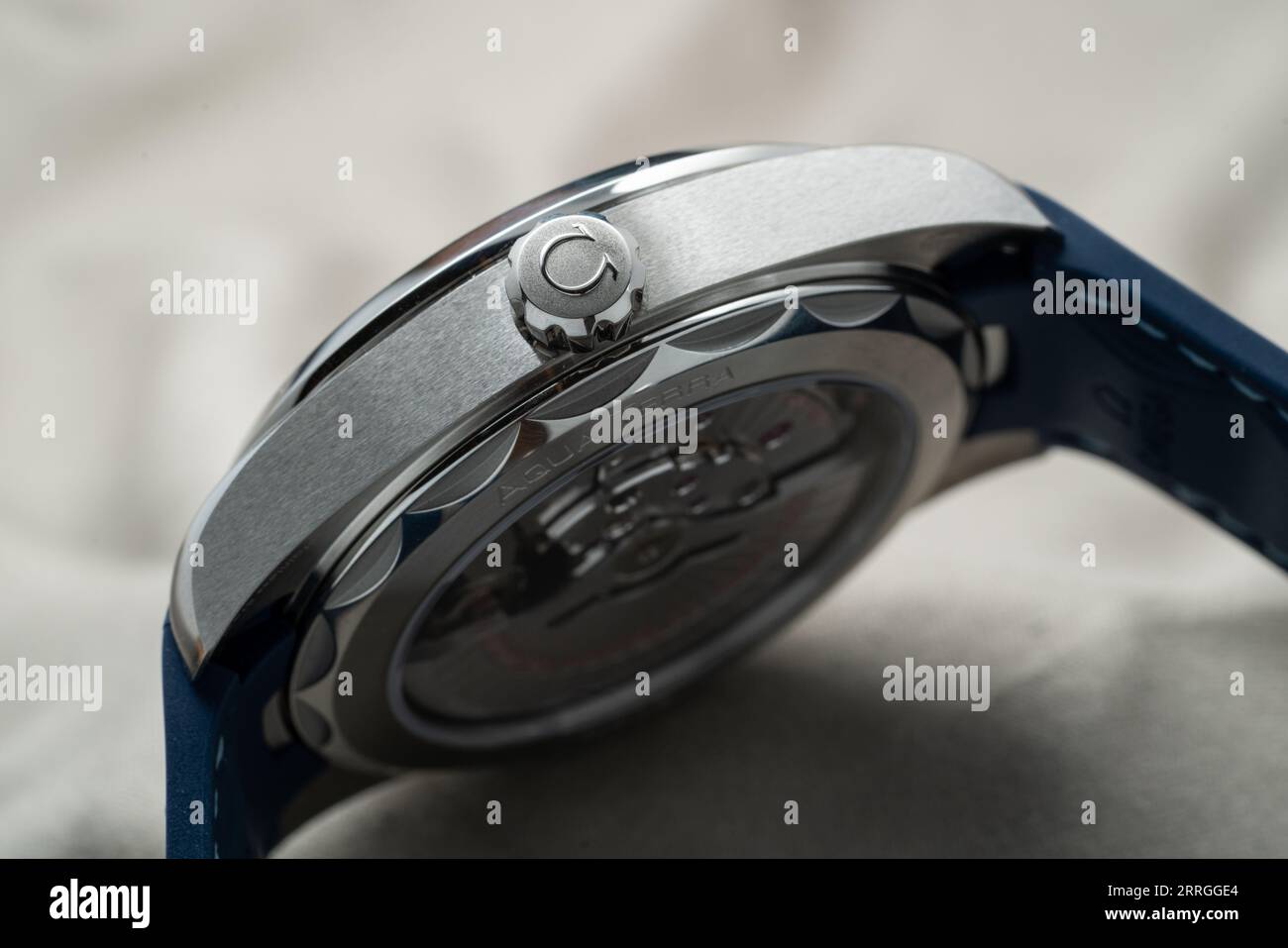 Omega Seamaster Aqua Terra Worldtimer Stock Photo - Alamy