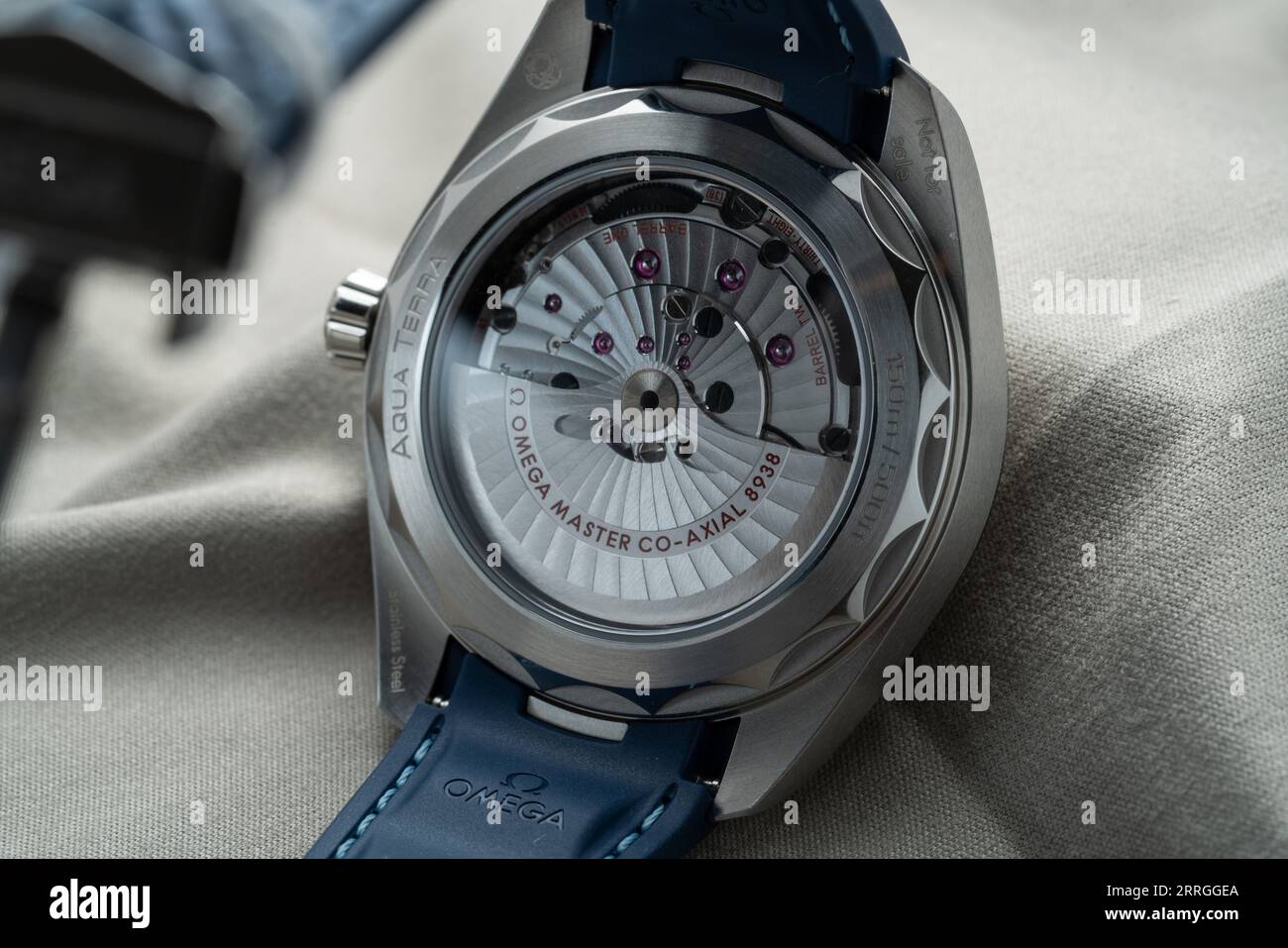 Omega Seamaster Aqua Terra Worldtimer Stock Photo - Alamy