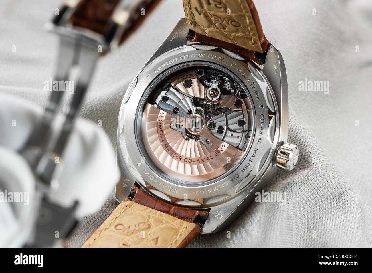 Omega Seamaster Aqua Terra Worldtimer Stock Photo - Alamy
