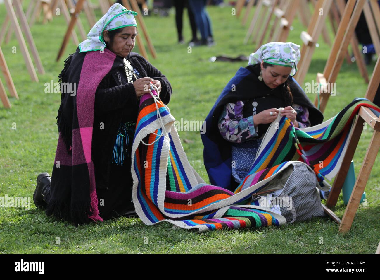 Indigenous mapuche hi-res stock photography and images - Alamy