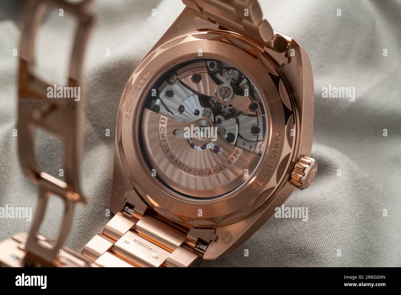 Omega Seamaster Aqua Terra Worldtimer Stock Photo - Alamy