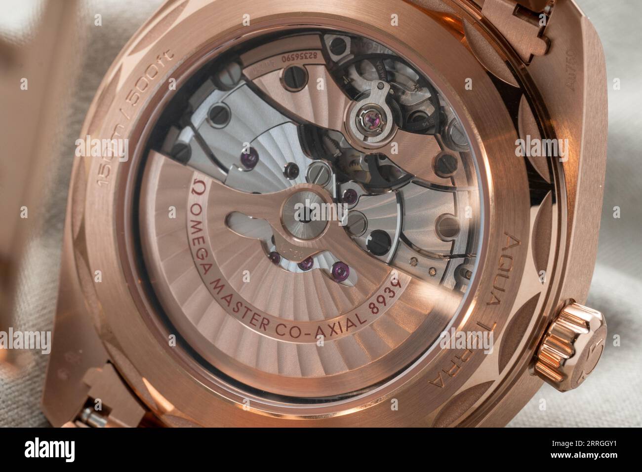 Omega Seamaster Aqua Terra Worldtimer Stock Photo - Alamy