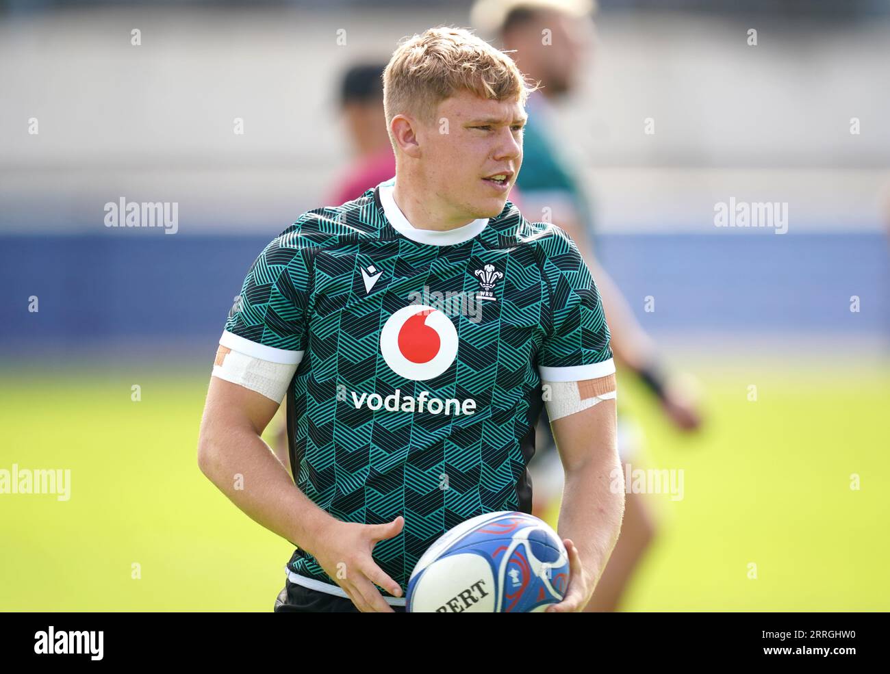 Wales' Sam Costelow during the captain's run at the CEVA Campus ...