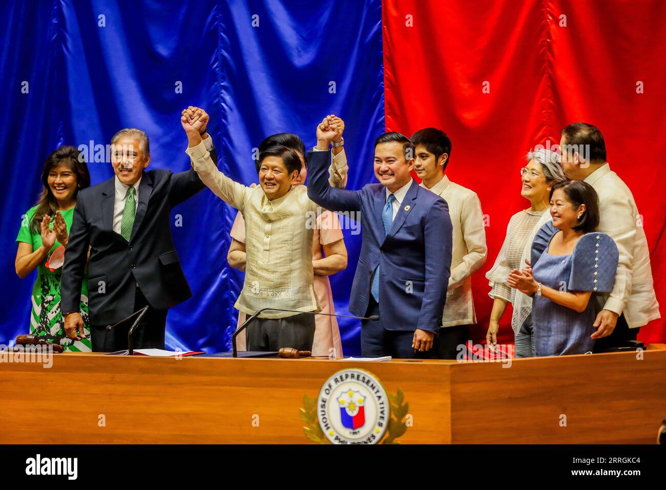 News Bilder des Tages Philippinen, Proklamation des neuen Präsidenten ...