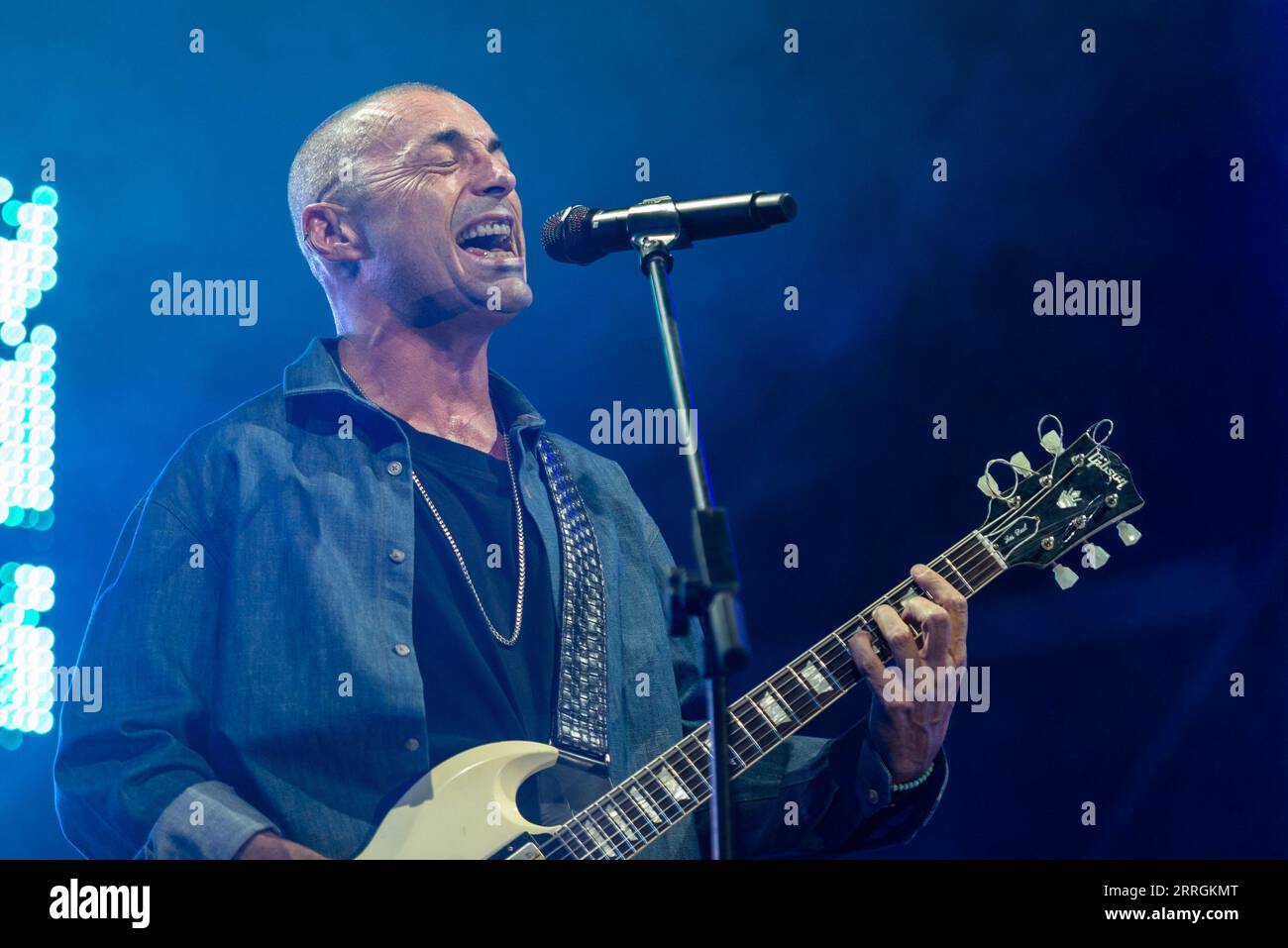 Castello Sforzesco, Milan, Italy, September 07, 2023, Alex Britti ...