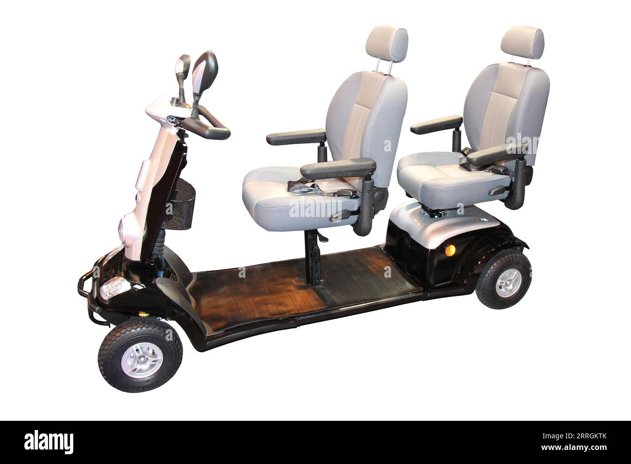 An Electric Mobility Scooter for Two People Stock Photo - Alamy