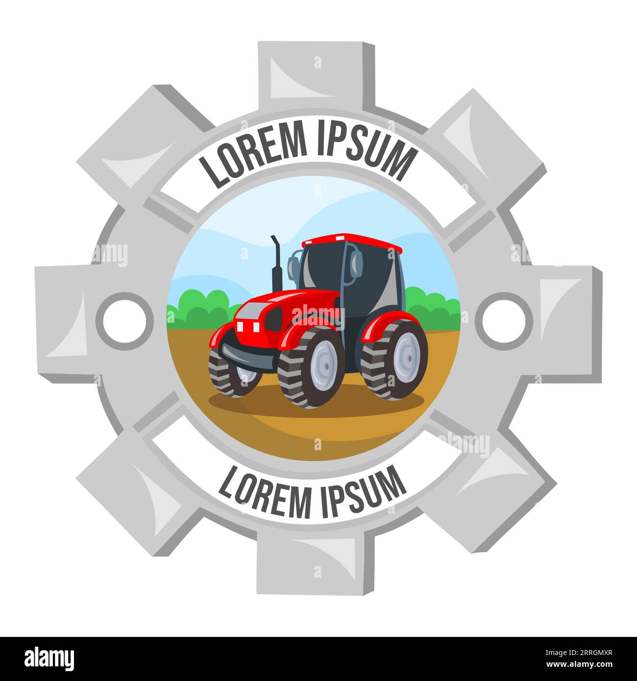 Field during harvest Stock Vector Images - Alamy