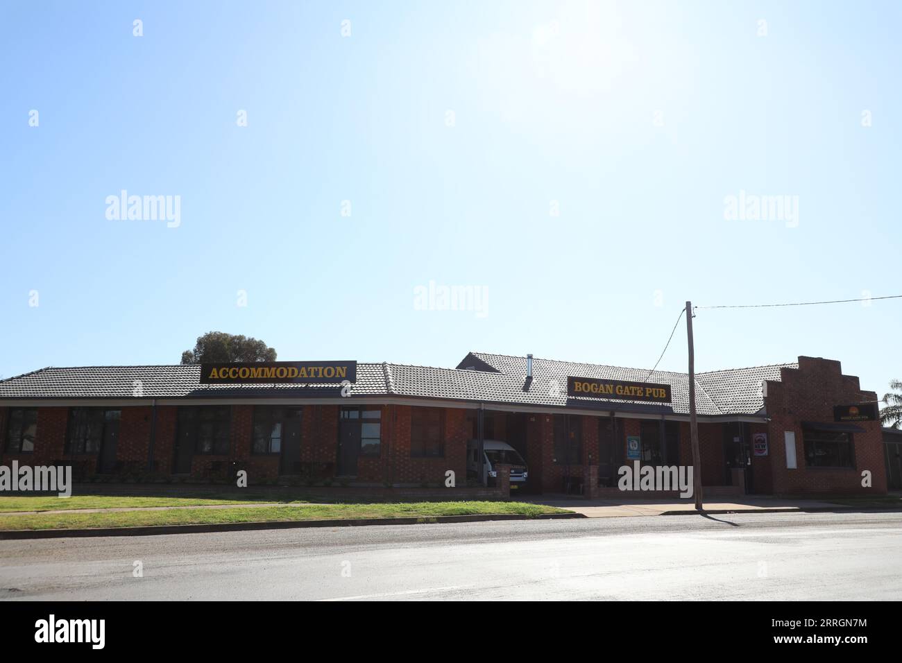Bogan Gate, a small village in Parkes Shire of the Central West of New ...
