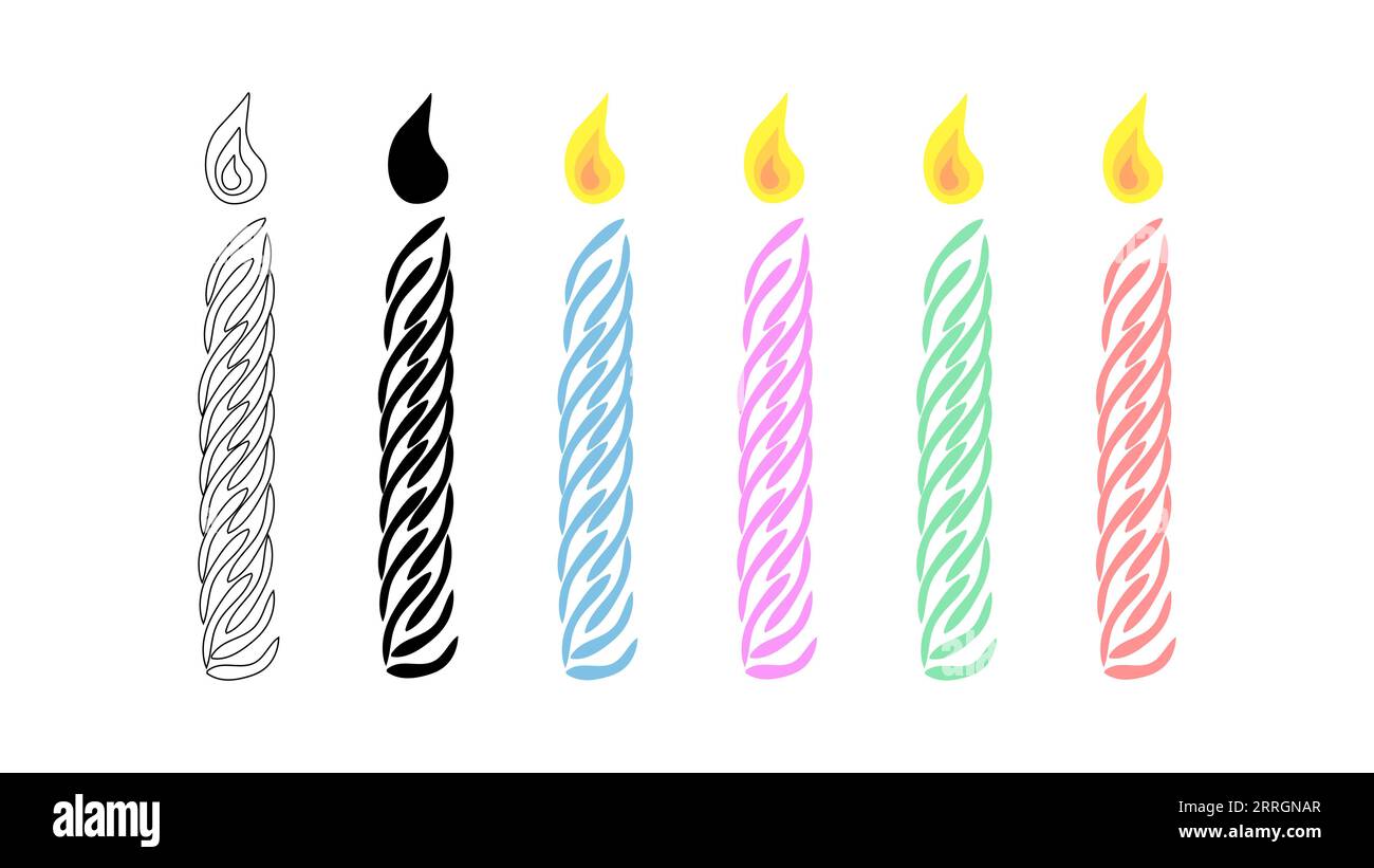 Spiral cake icon outline Stock Vector Images - Alamy