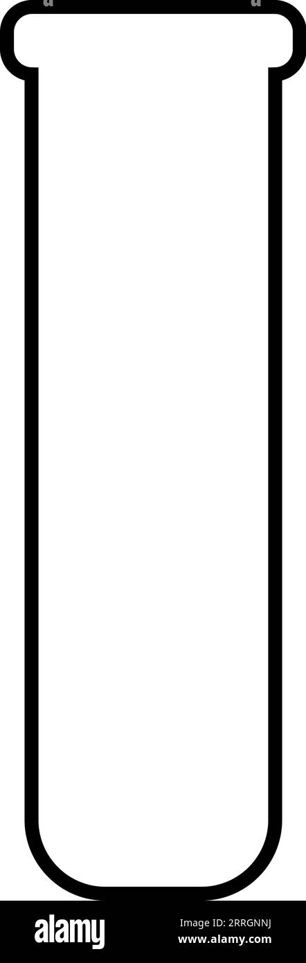 Empty Test Tube Clipart