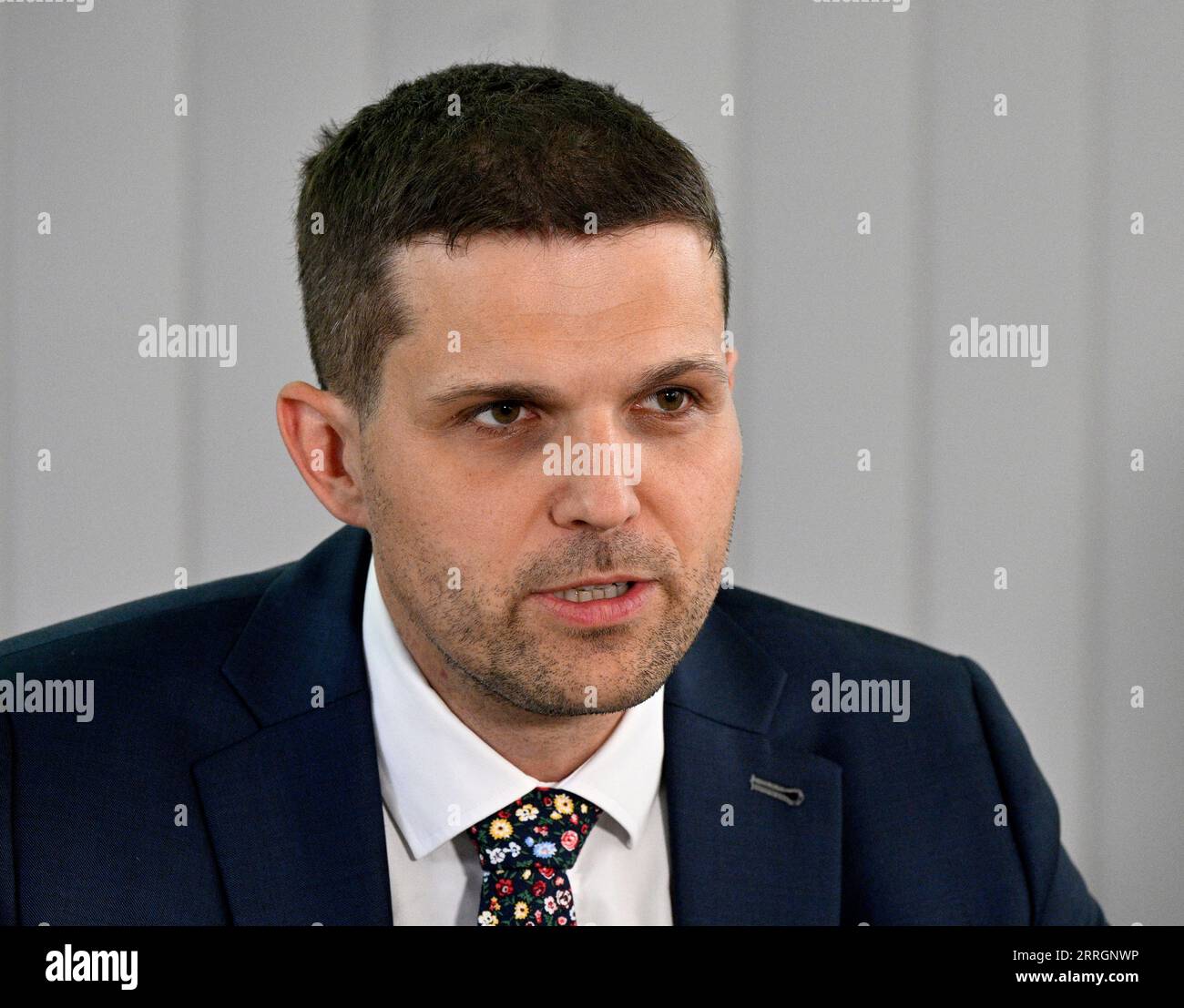 Prague, Czech Republic. 08th Sep, 2023. Czech Environment Minister Petr ...