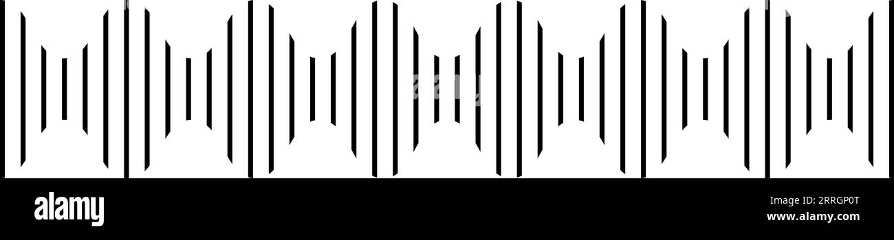 Sound wave, soundwave line waveform spectrum, sound equalizer voice ...