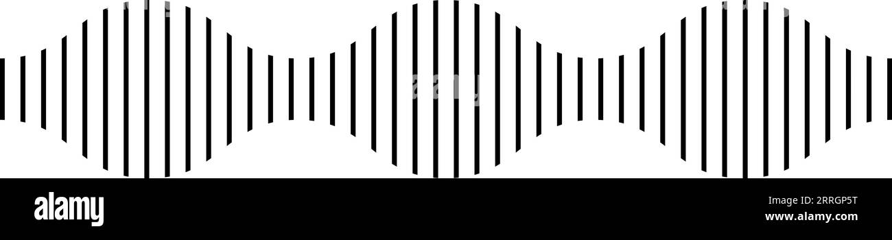 Sound wave soundwave line, waveform, spectrum sound equalizervoice ...