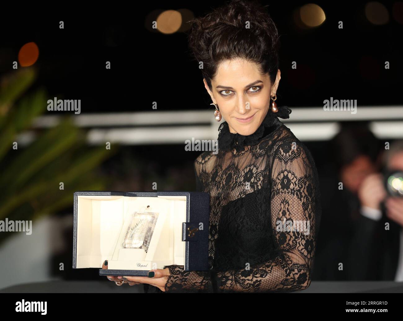 220529 -- CANNES, May 29, 2022 -- Zar Amir Ebrahimi from the film Holy Spider poses during a ...