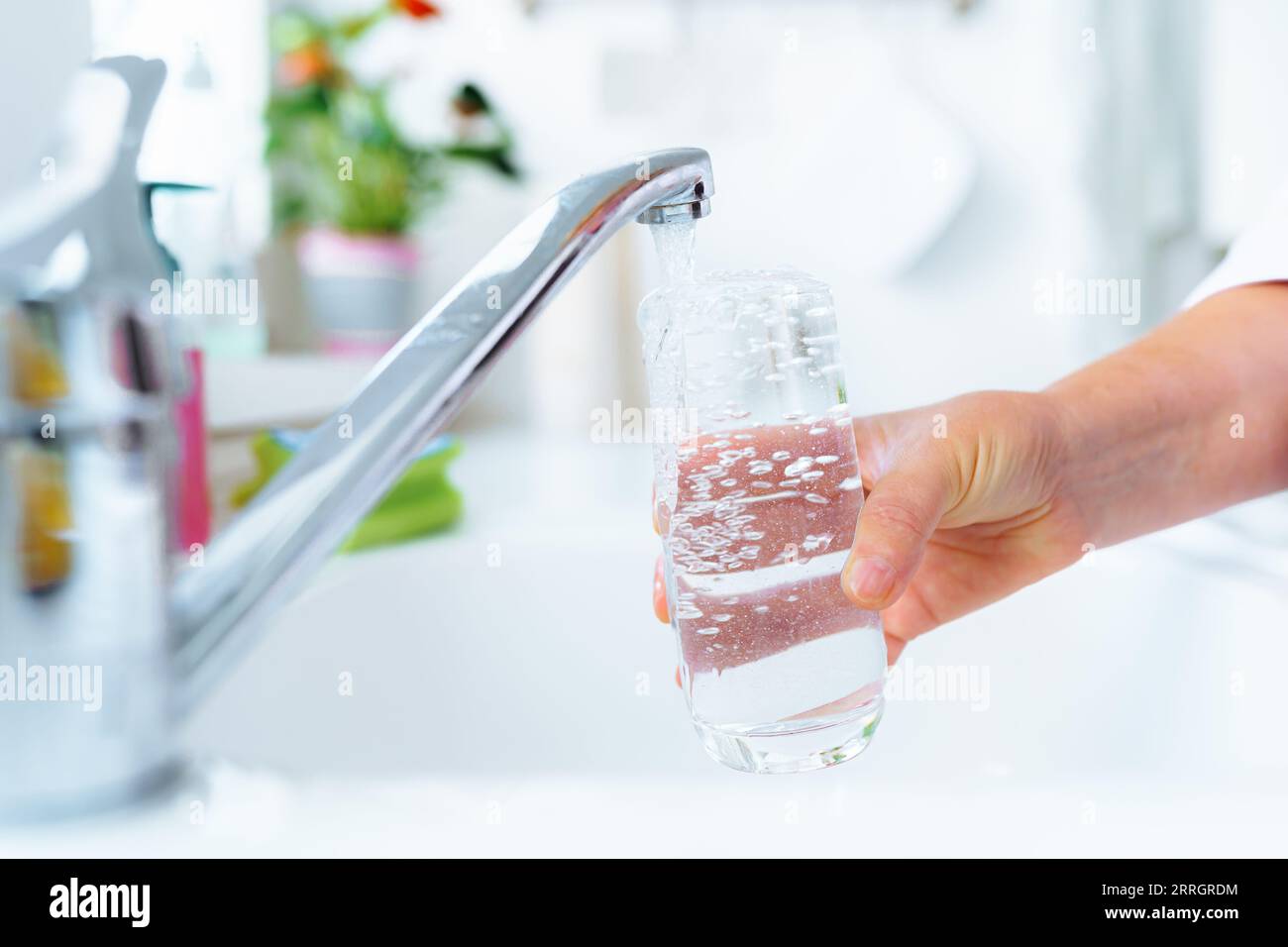 glass clean water in morning Stock Photo - Alamy