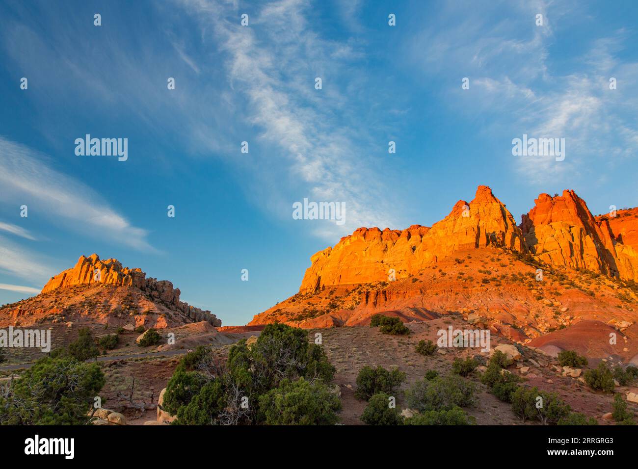The Circle Cliffs in the Grand Staircase-Escalante National Monument ...