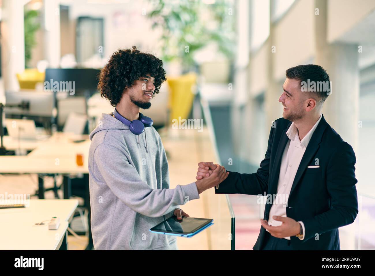 Congratulation pleased hi-res stock photography and images - Alamy