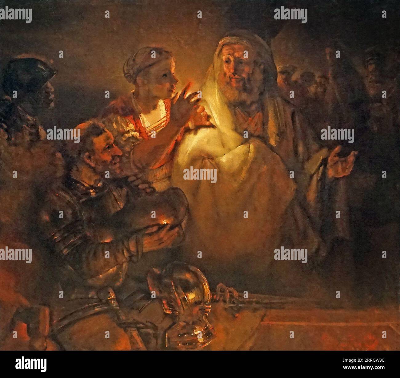 Denial of st peter hi-res stock photography and images - Alamy