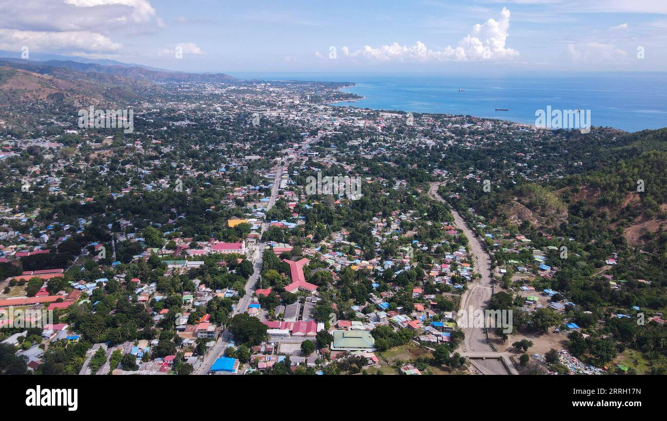 220607 -- DILI, June 7, 2022 -- Aerial photo taken on June 5, 2022 ...