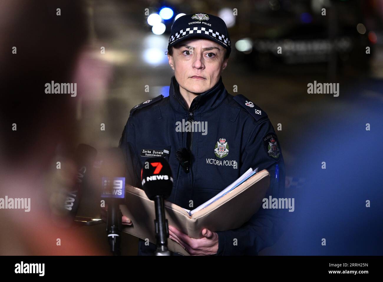 Melbourne, Australia. 08th Sep, 2023. Victoria Police Superintendent ...