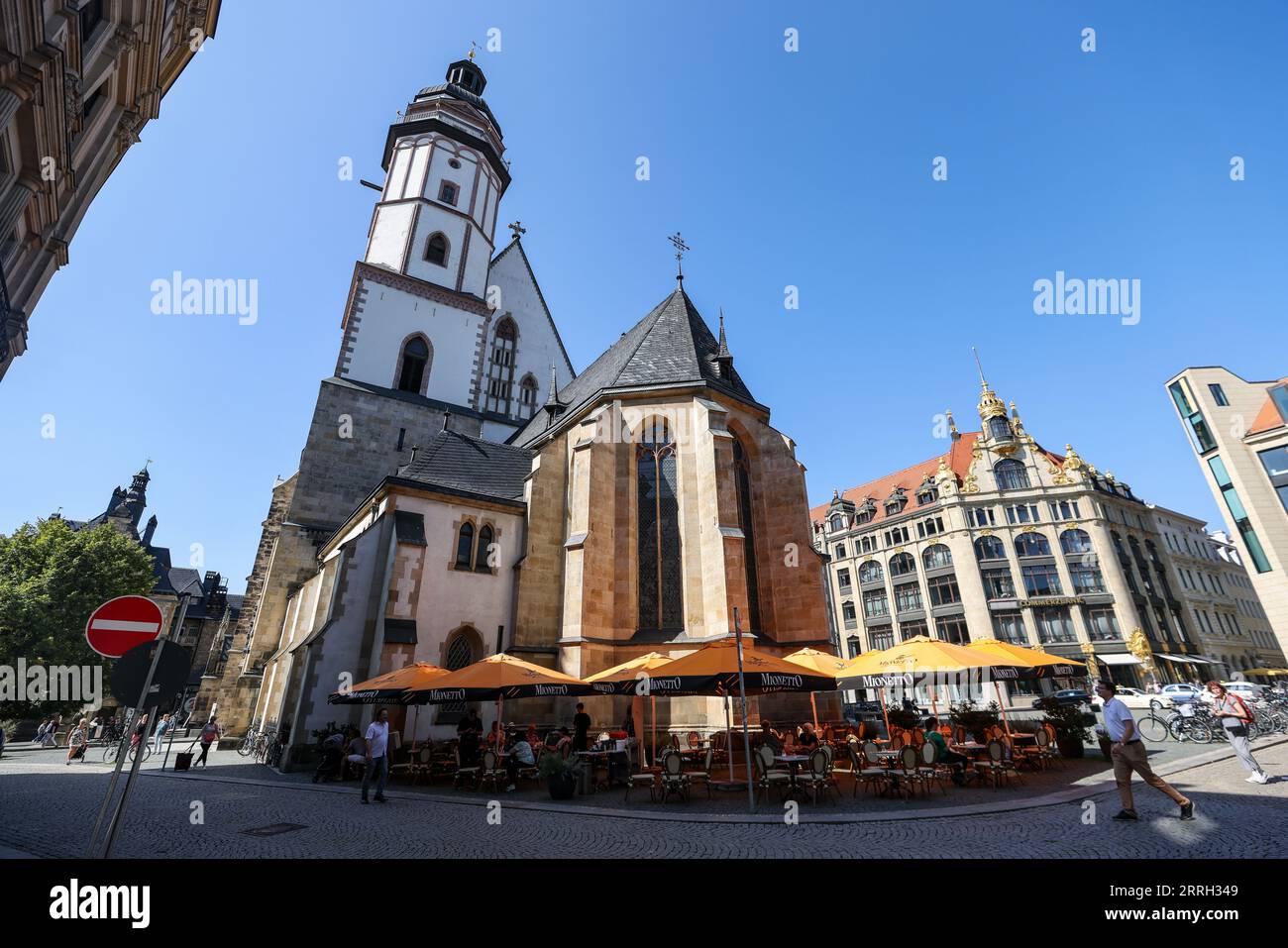 Leipzig, Germany. 08th Sep, 2023. The St. Thomas Church in Leipzig ...