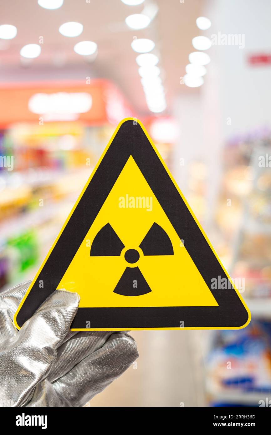Fukushima warning sign hi-res stock photography and images - Alamy