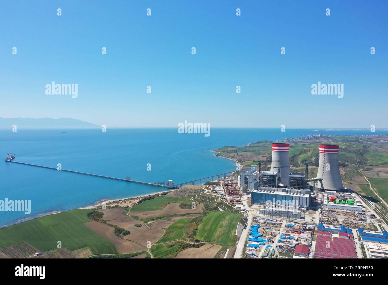 220611 -- ANKARA, June 11, 2022 -- Aerial photo taken on April 14, 2022 ...