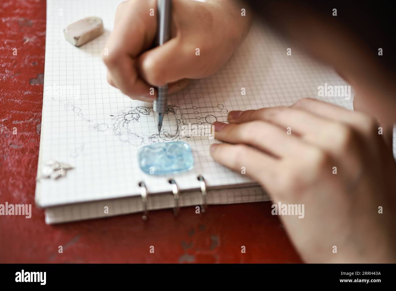 Various intricate sketches hi-res stock photography and images - Alamy