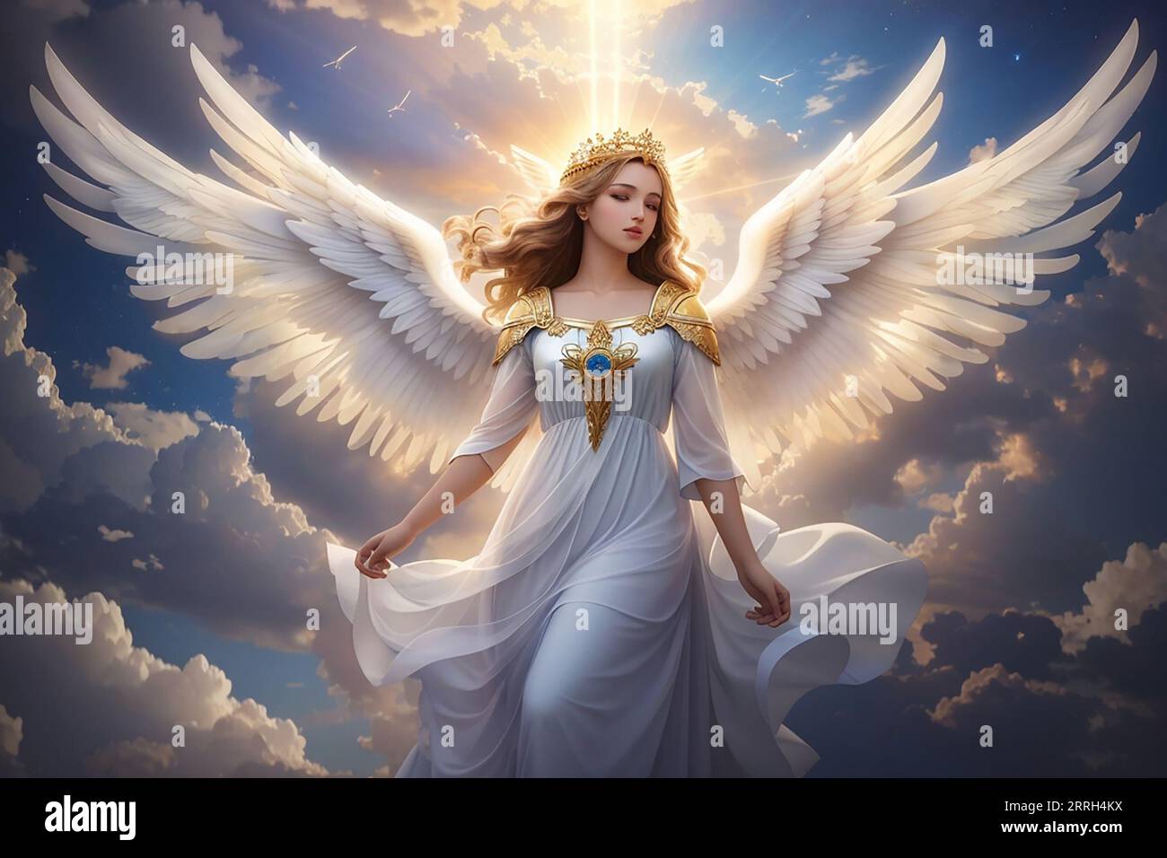Host of angels hi-res stock photography and images - Alamy