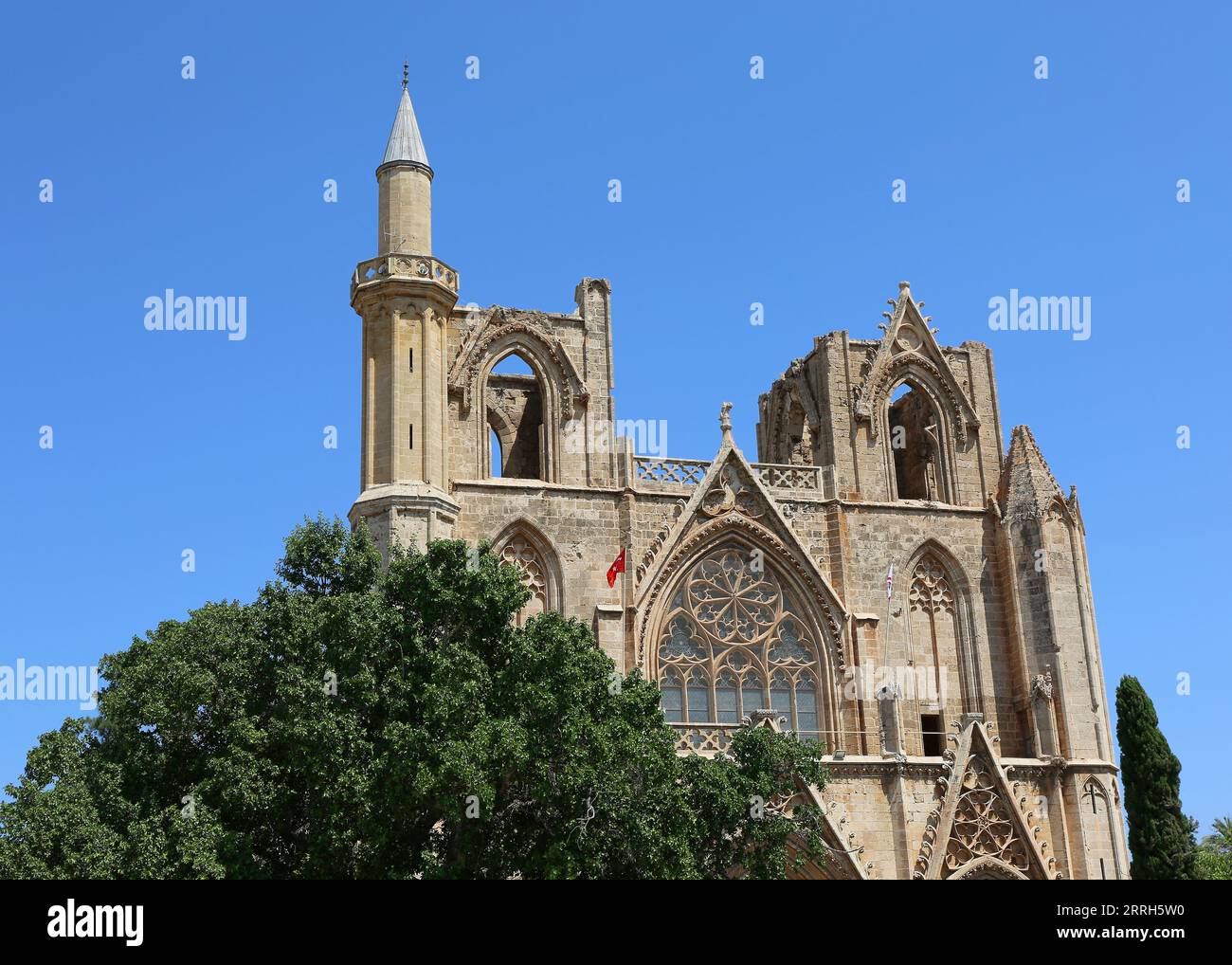 Lala Mustafa Pasa Camii Mosque aka Cathedral of St Nicholas with ...