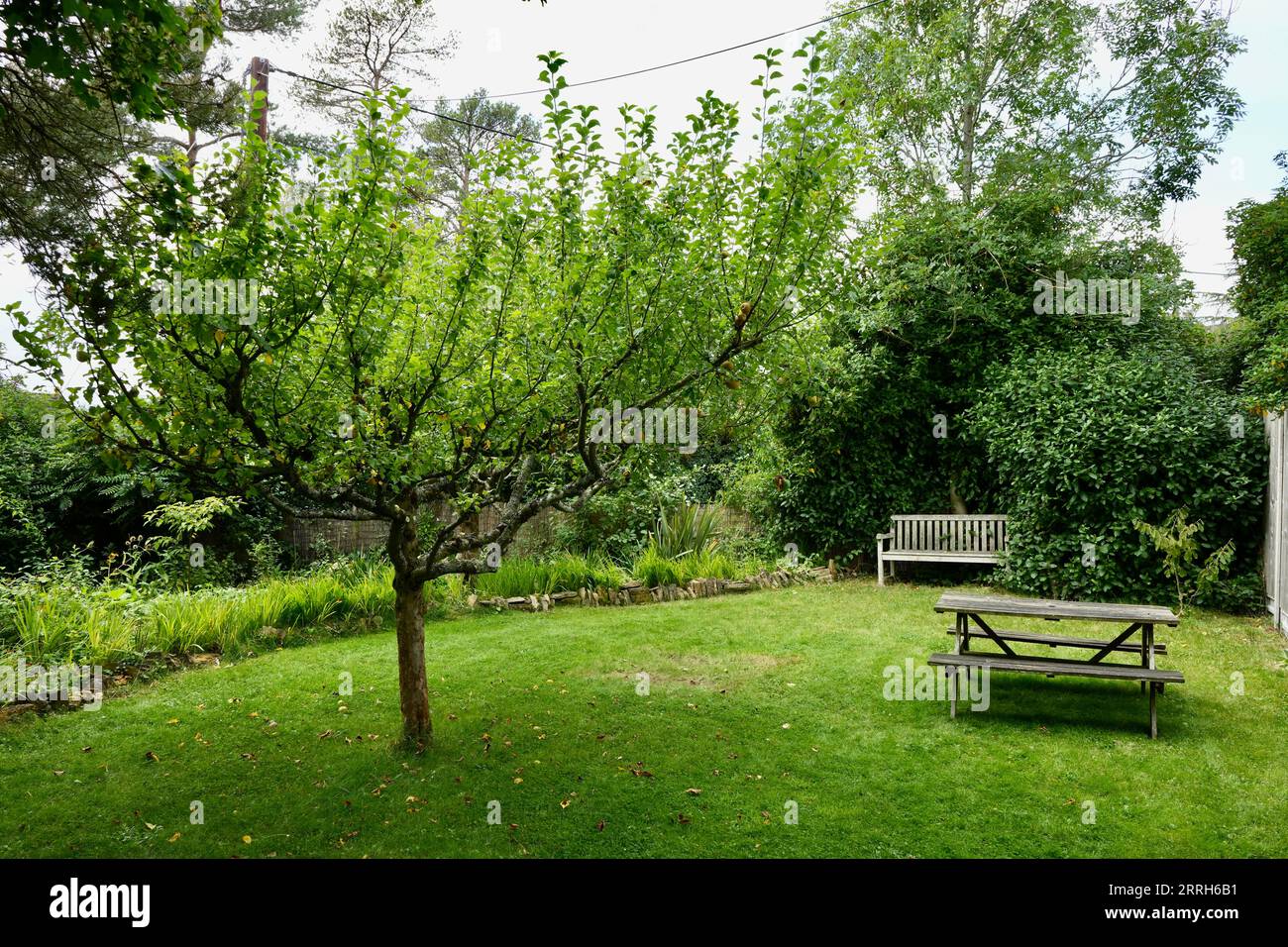 The garden of The Firs Cottage, the birthplace of Edward Elgar. Lower ...