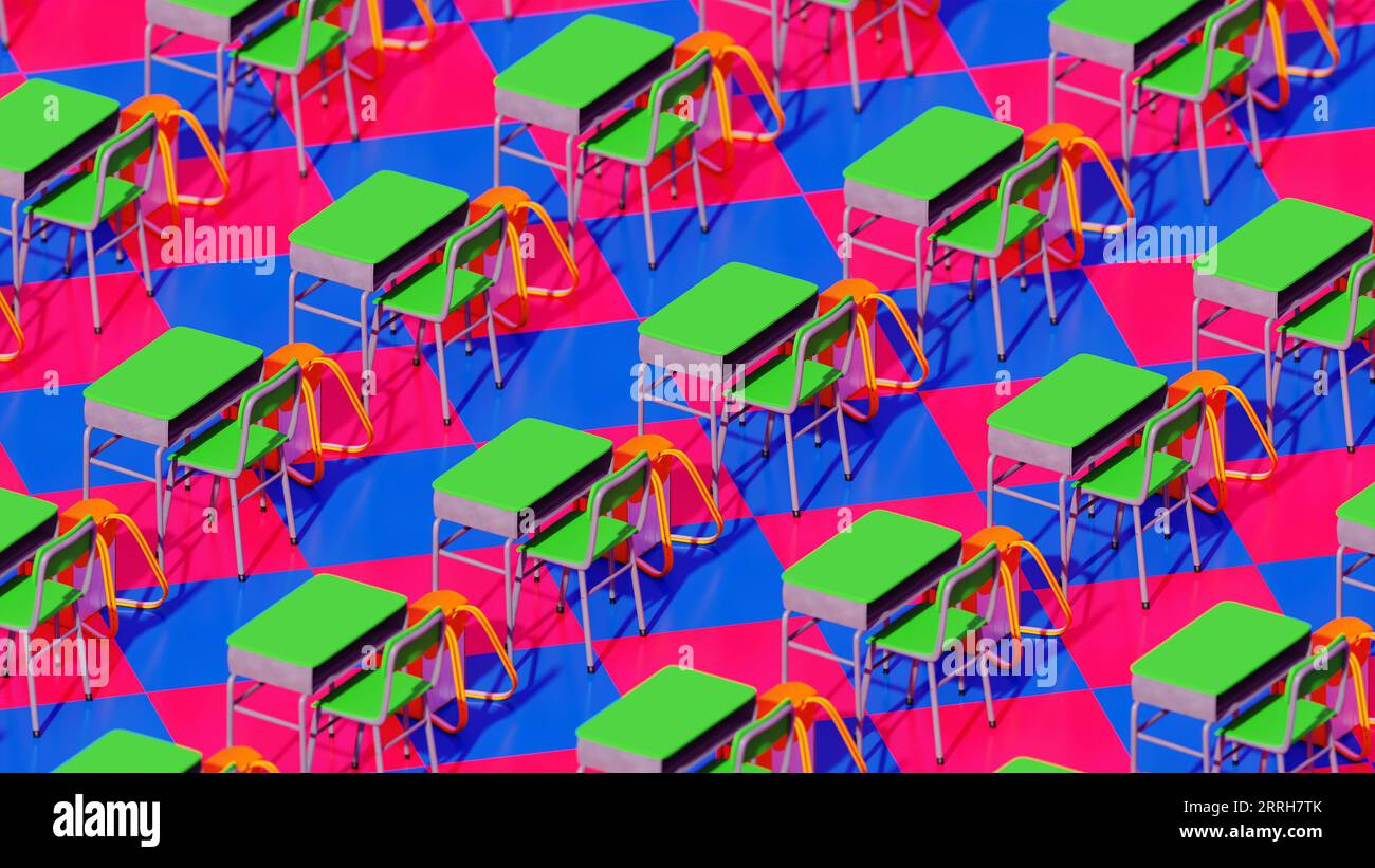 3D illustration Background for advertising and wallpaper in education ...