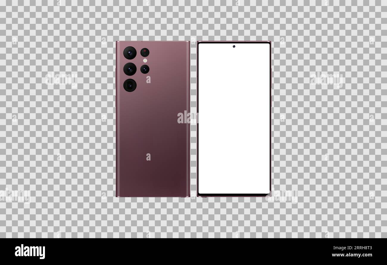 Mockup phone screen Stock Vector Images - Alamy