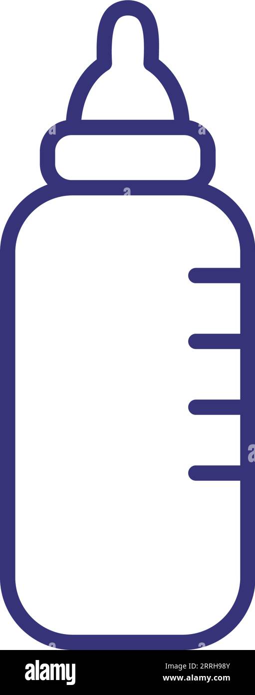 Baby bottle line icon Stock Vector Image & Art - Alamy
