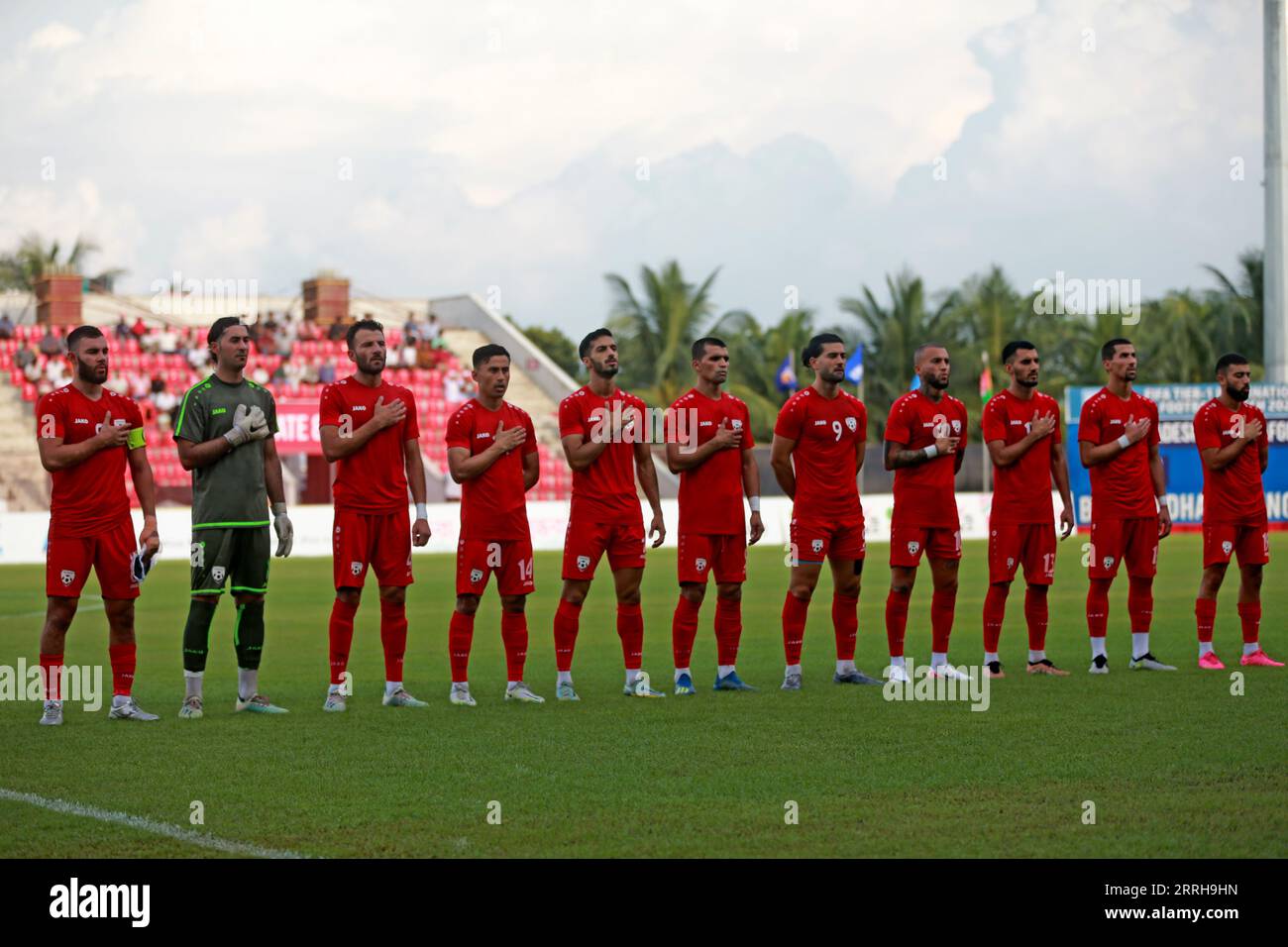 Bangladesh came from behind to hold superior Afghanistan to a 1-1 draw ...