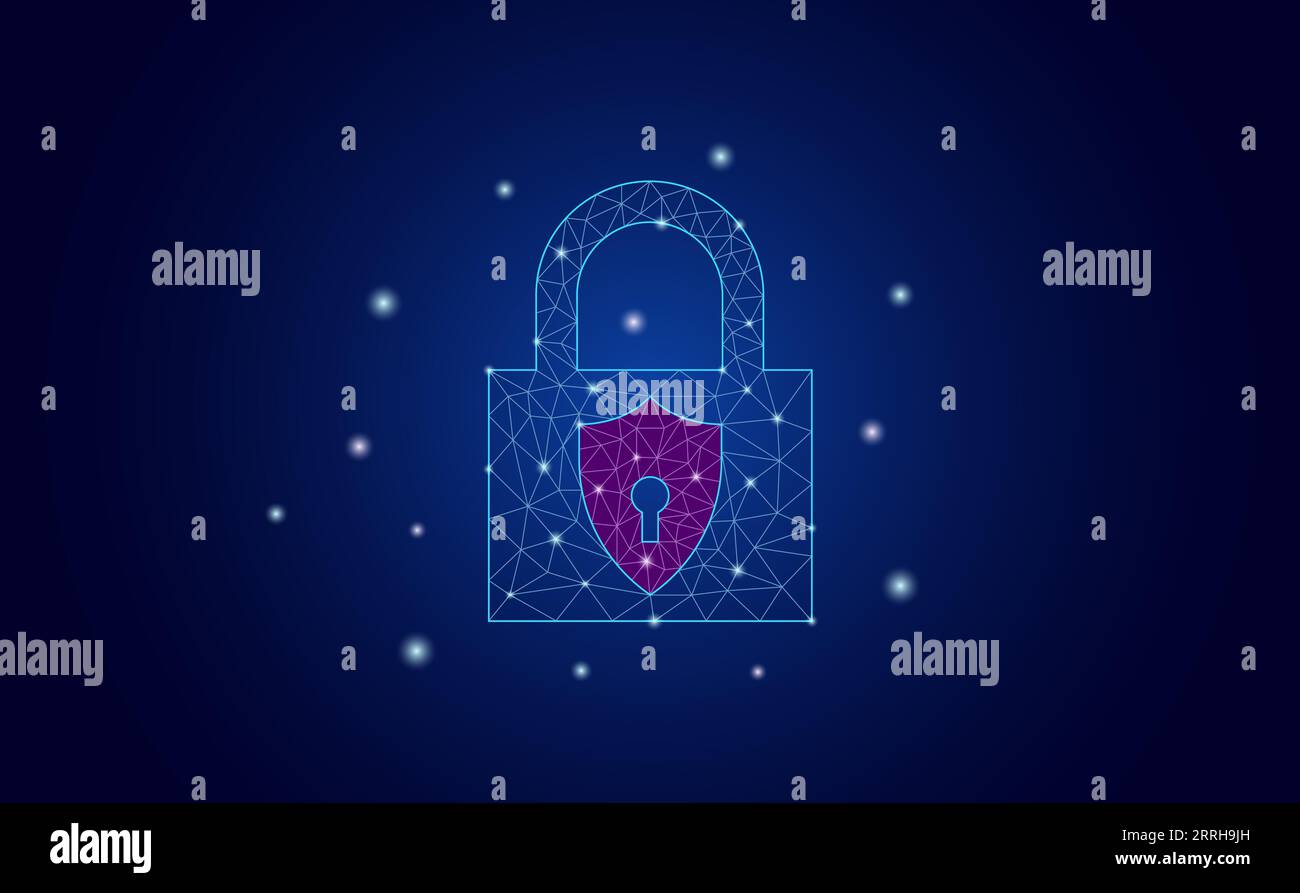 Triangle key lock Stock Vector Images - Alamy